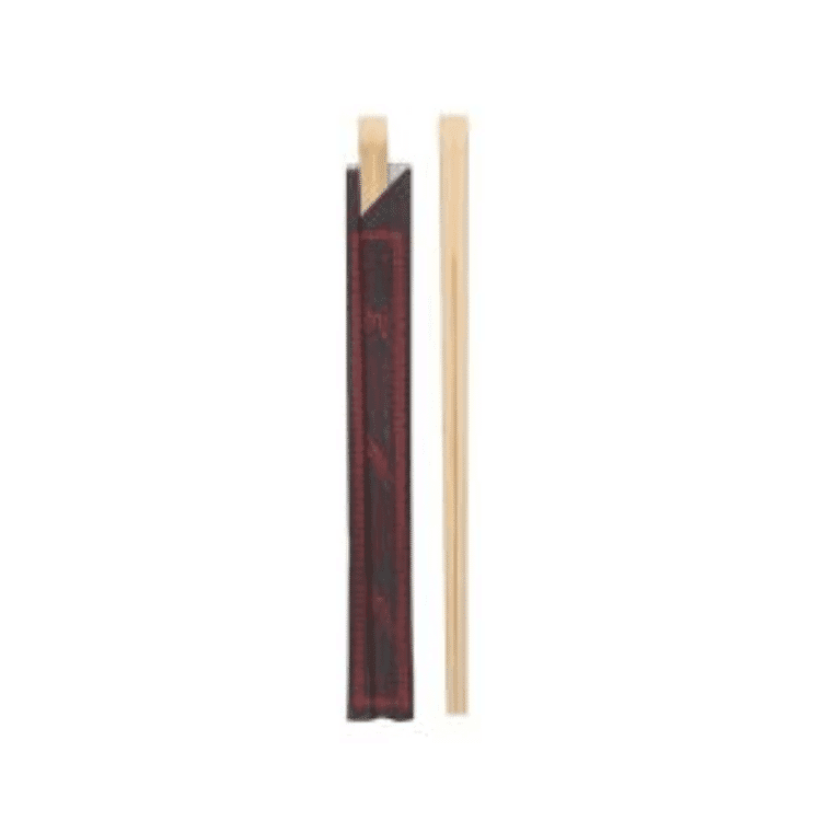 Gaishi Bambu Chopstick Siyah Kılıflı (24 Cm) (100'Lü) - Vizyon Gıda EDT